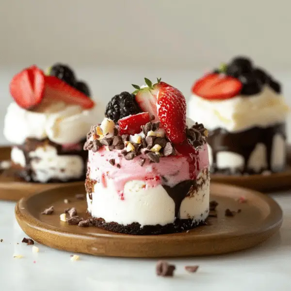 Mini Ice Cream Cakes