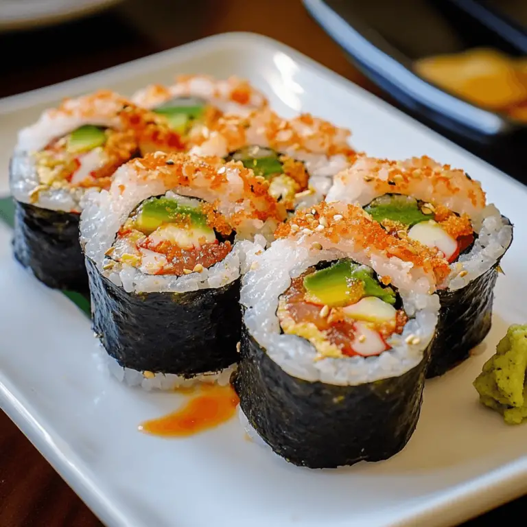 Dynamite Sushi Roll