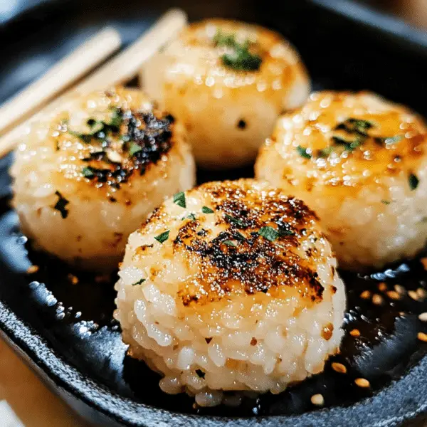 Grilled Rice Balls - My Daily Bites