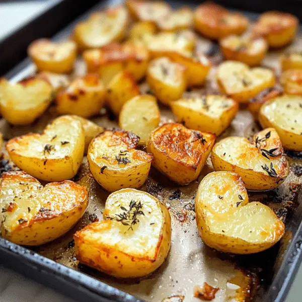 Roasted Heart Potatoes